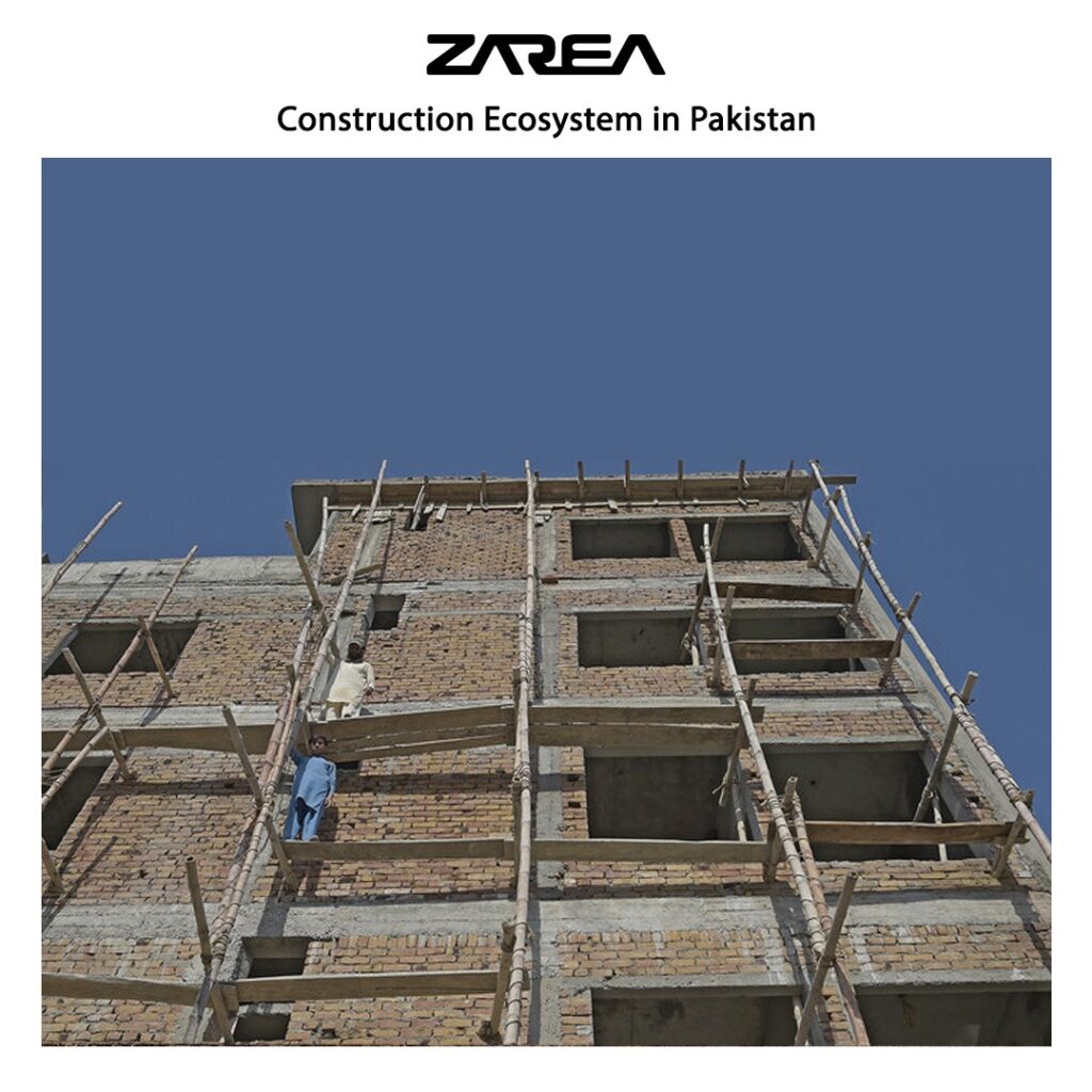 construction ecosystem in Pakistan - Zarea